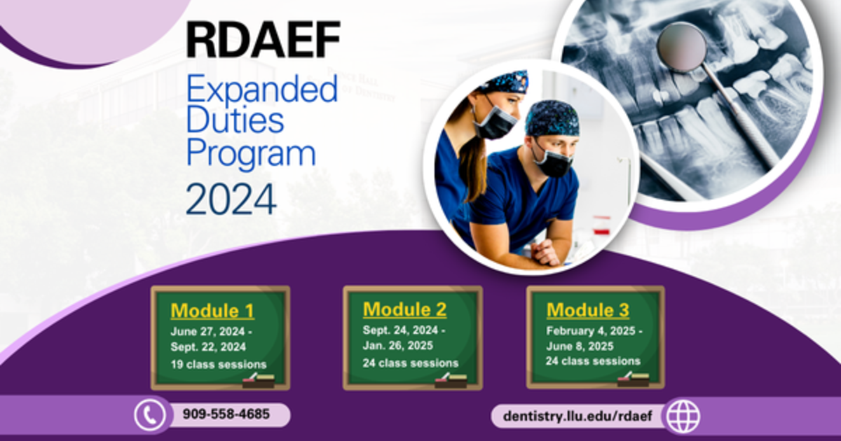 Unlocking new skills: The RDAEF program | School of Dentistry